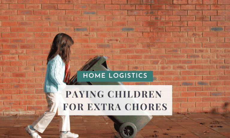 Paying Children For Extra Chores - Freedom Moms
